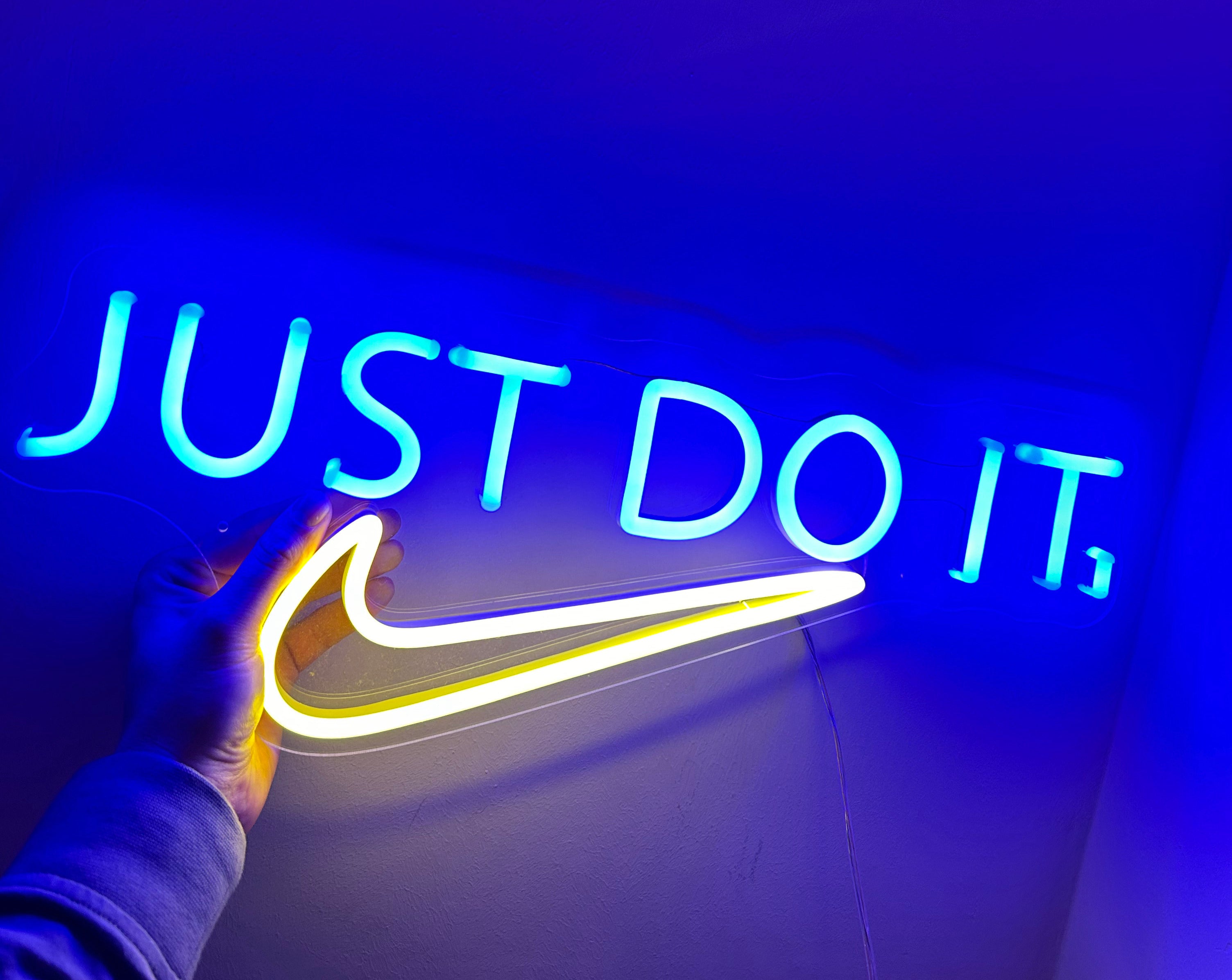 Neon Verlichting Just do it | vanaf €145,00 EUR | Neonsfeer Benelux